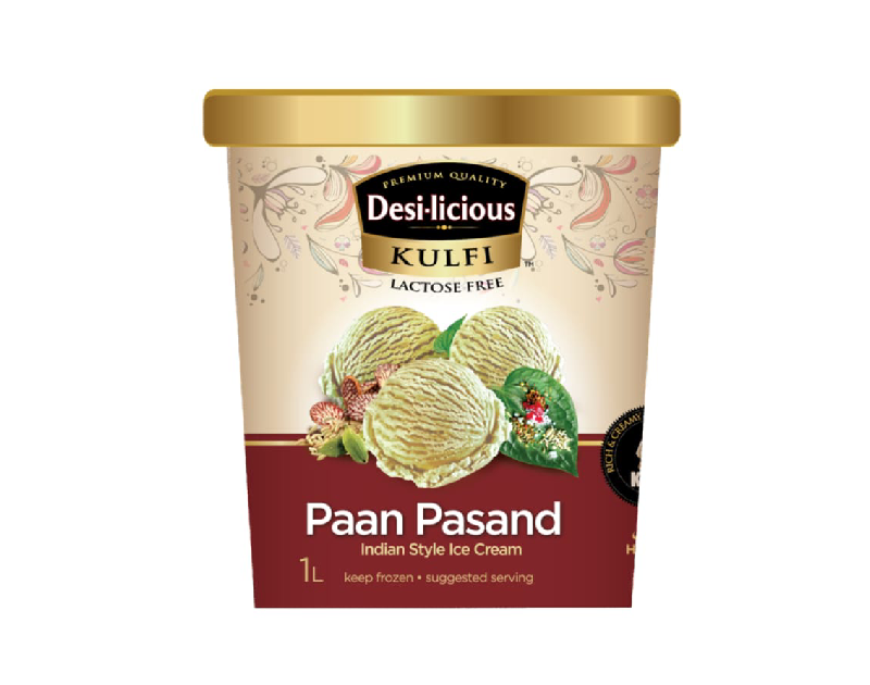 Desi-licious Ice Cream (Paan Pasand) Box 1L – Wholesale Price